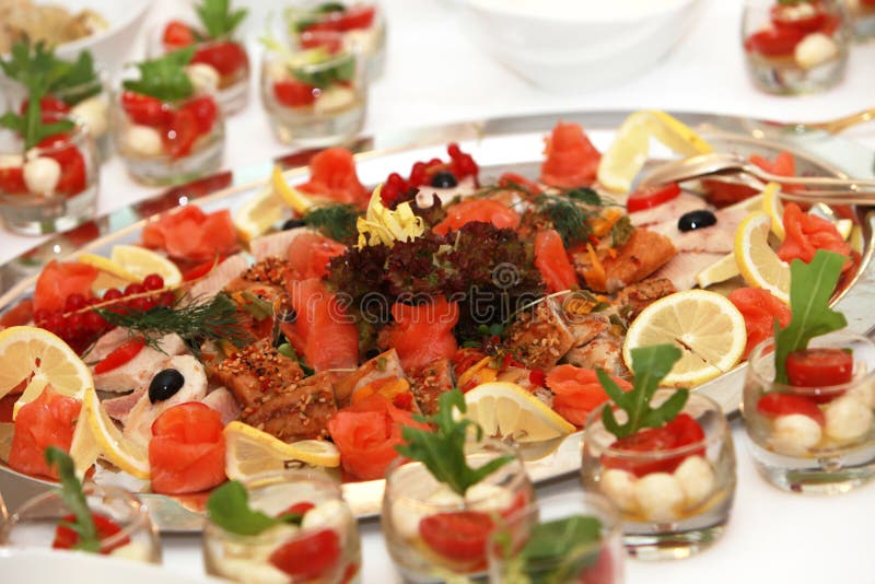 Fish plate stock photo. Image of cheese, detail, ingredients - 12671556