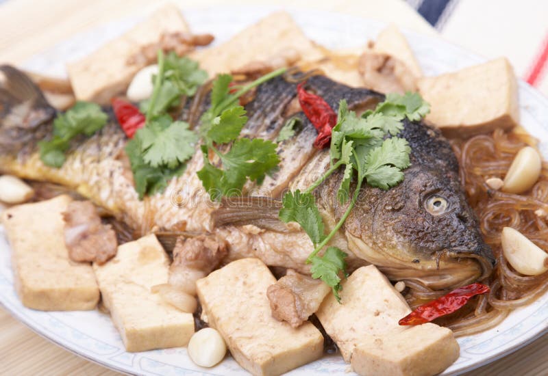 Cooked fish stock image. Image of food, appetizer, dining - 24099111