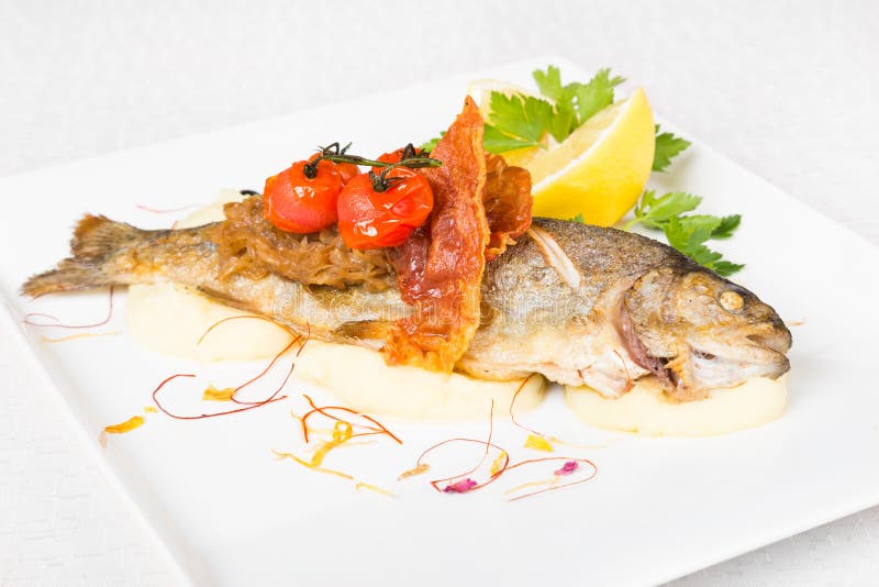 Steam fish stock image. Image of cooked, home, delicious - 27179535