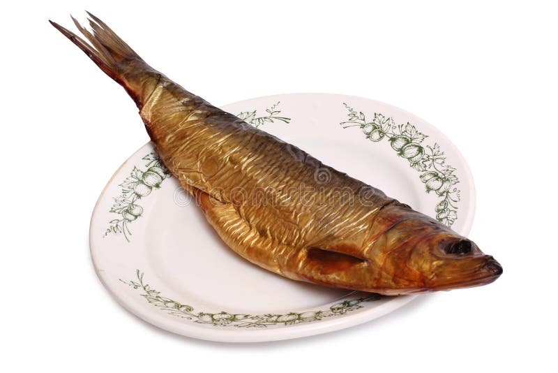 Fish on a plate stock image. Image of halibut, healthy - 64038471