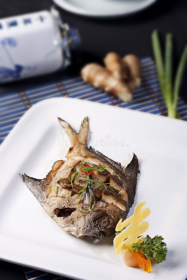 Fish platter stock photo. Image of vegetables, vegetable - 10336064