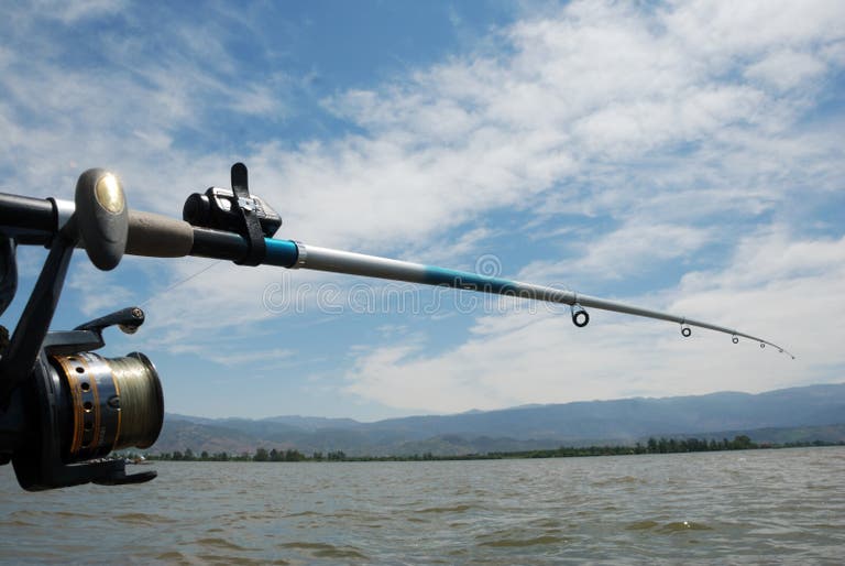 Fish pole stock image. Image of gulf, coastline, abandoned - 41124993