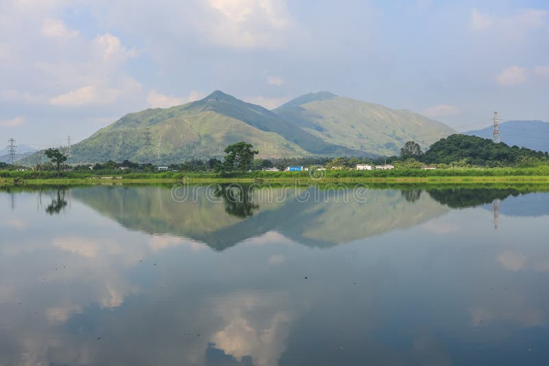 The Fish Pond at Shan Pui Tsuen 29 July 2012 Stock Photo - Image of ...