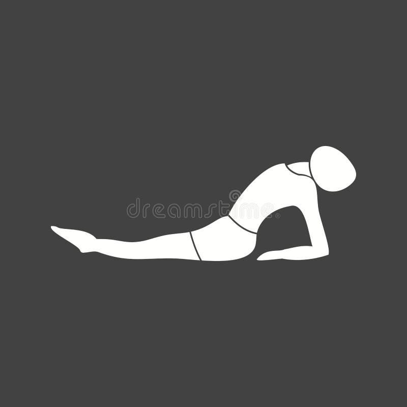 Fish Pose Yoga Stock Illustrations – 183 Fish Pose Yoga Stock ...