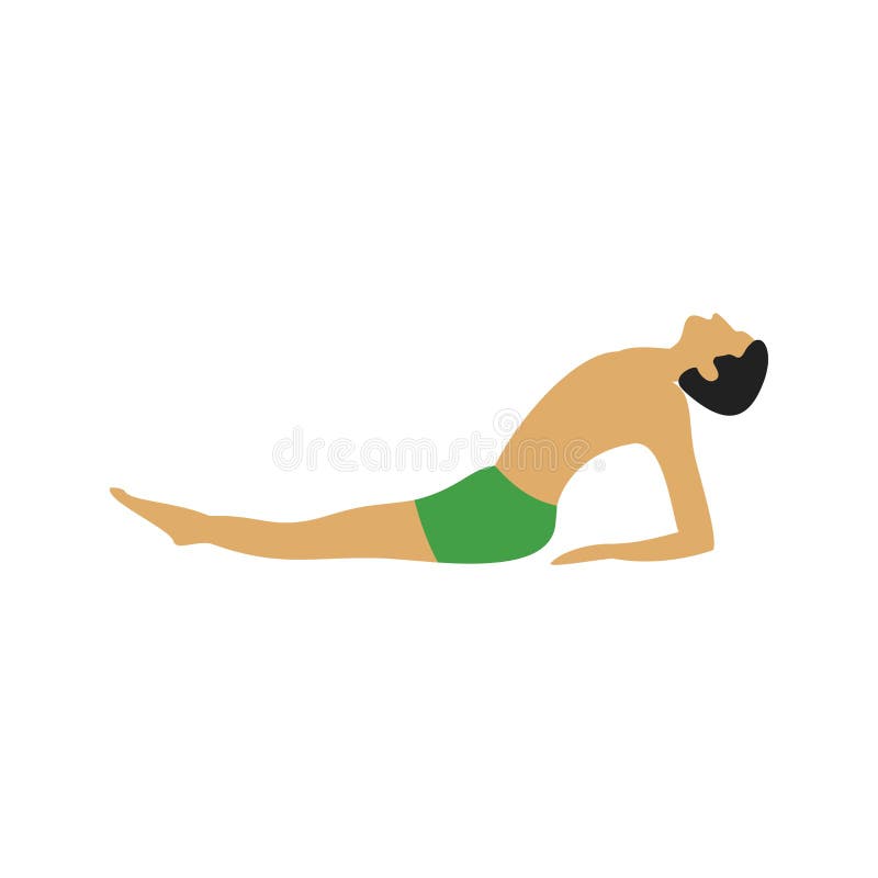 Fish Pose stock vector. Illustration of young, healthy - 90700797