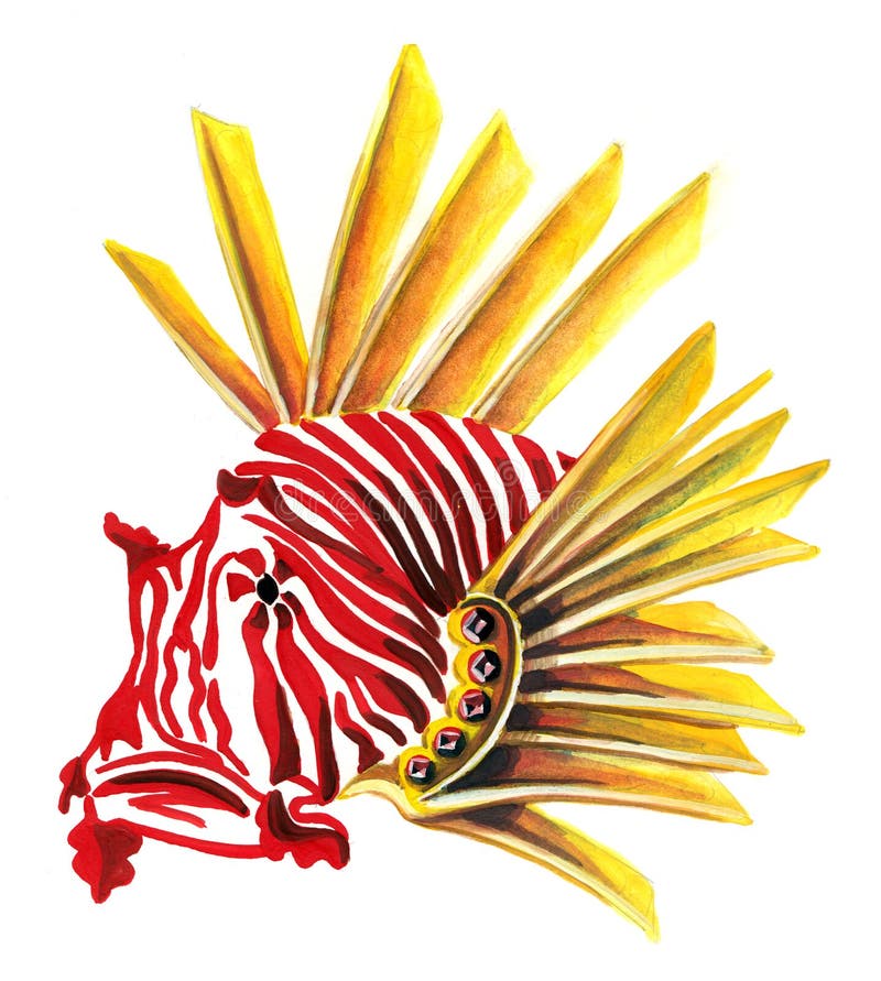 Fish stock illustration. Illustration of goldfish, animal - 65915706