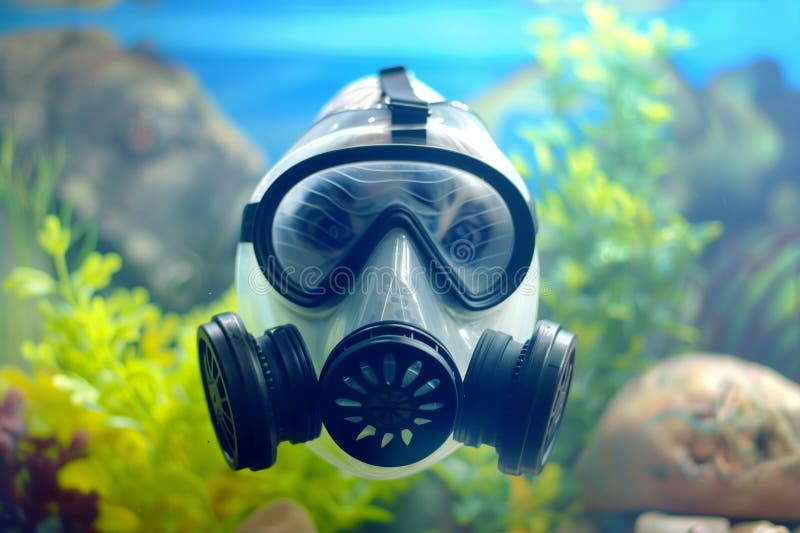 Fish in a Respirator Mask, the Environmental Disaster of Ocean ...