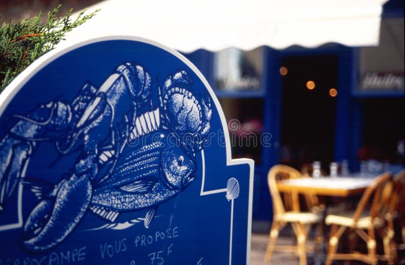 Fish restaurant stock photo. Image of chairs, eating, local - 6450986