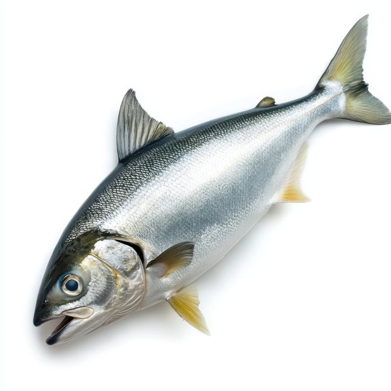 A Fish Rests on the Ground, Its Head Turned, Showcasing Its Detailed ...