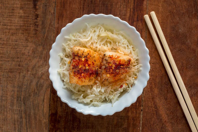 Fish and rice stock image. Image of garam, biryani, eastern - 83821787