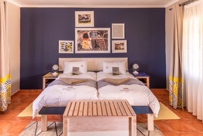 Fish River Canyon, Namibia - July 10 2018: Interior of a Room at Fish ...