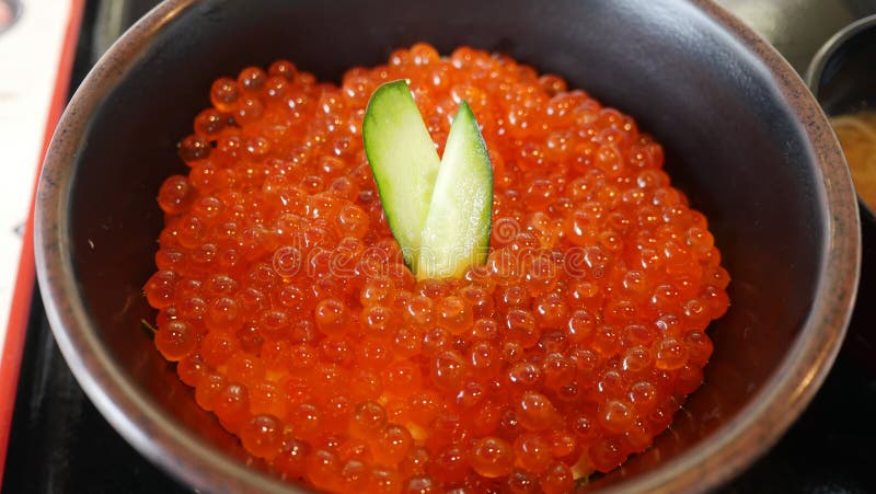 Fish Roe Dishes and Cuisine Stock Image - Image of asian, protein ...
