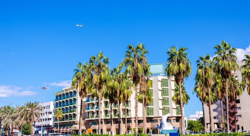Fish Roundabout in Dubai stock image. Image of arabia - 65598379