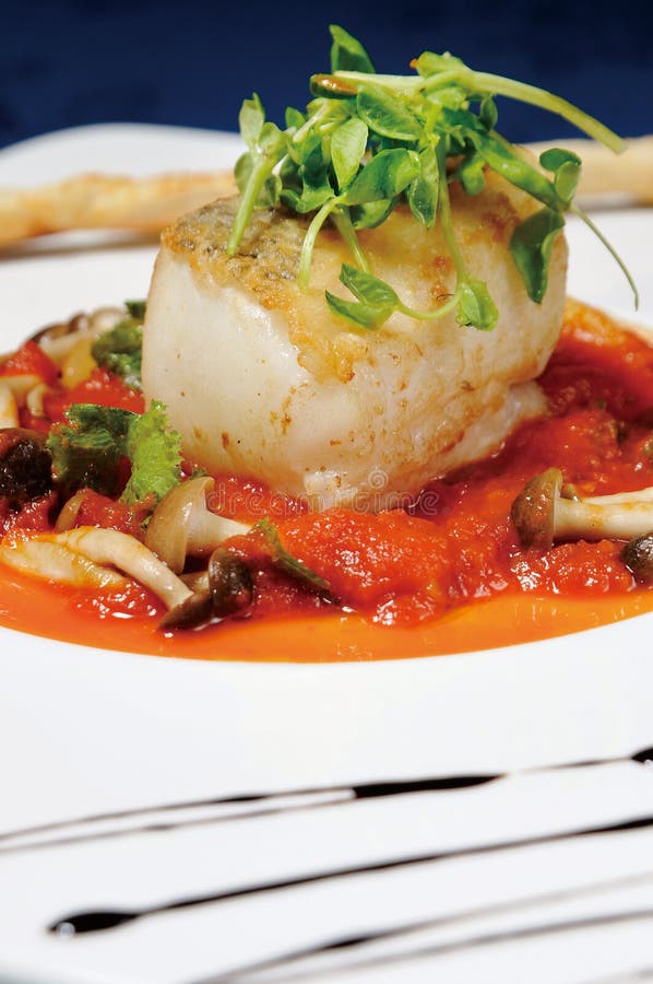 Fish stock photo. Image of healthy, gourmet, fine, platter - 10252188