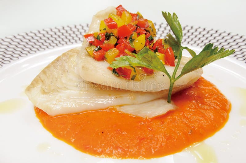 Fish row stock photo. Image of meal, dining, lunch, flacour - 7541862