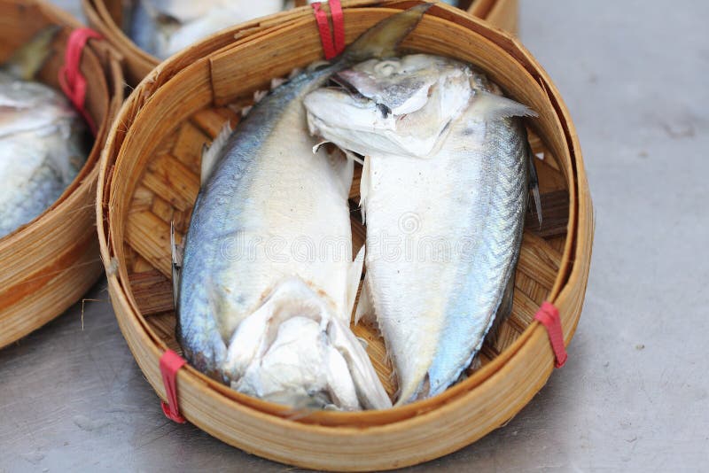 Fish for sale in a basket stock photo. Image of natural - 32779478