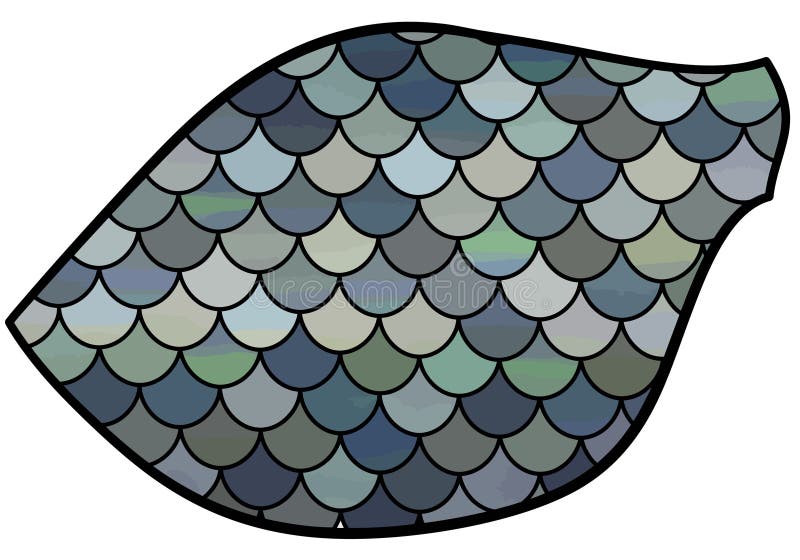 Fish scale clip art stock vector. Illustration of shading - 366196236