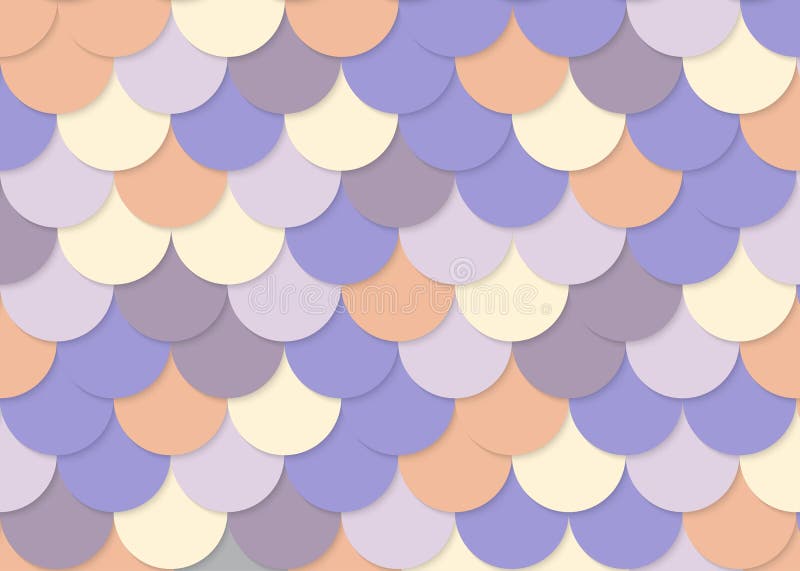 Fish Scale Pattern, Abstract Stock Vector, Color Texture, Bright Colour ...