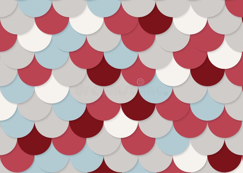 Fish Scale Pattern, Abstract Stock Vector, Color Texture, Bright Colour ...