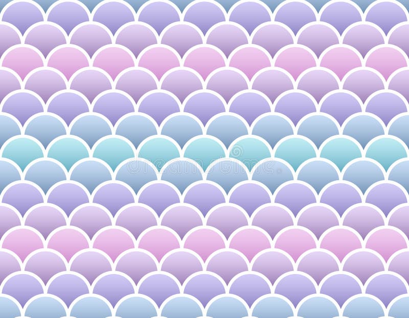 Fish Scale Pattern Print. Marine Texture Backdrop with Gradient ...