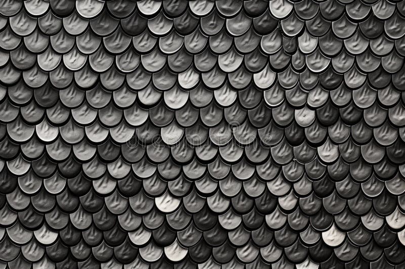 Fish Scales Material Structure Background Stock Image - Image of modern ...