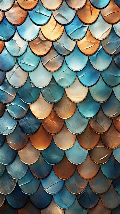 Fish Scales Material Structure Background Stock Image - Image of beauty ...