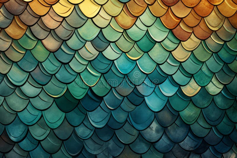 Fish Scales Material Structure Background Stock Image - Image of ...