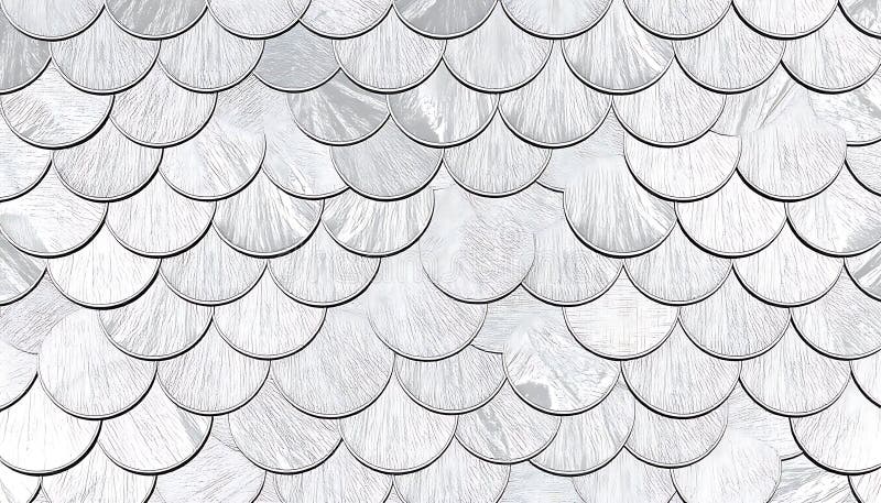 Fish Scales Texture, Silver Pattern, Metallic, Abstract, Design, Stock ...