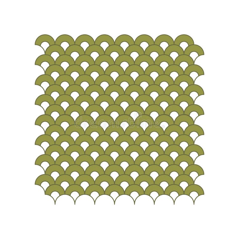 Fish Scales Vector Illustration Design Template Stock Vector ...