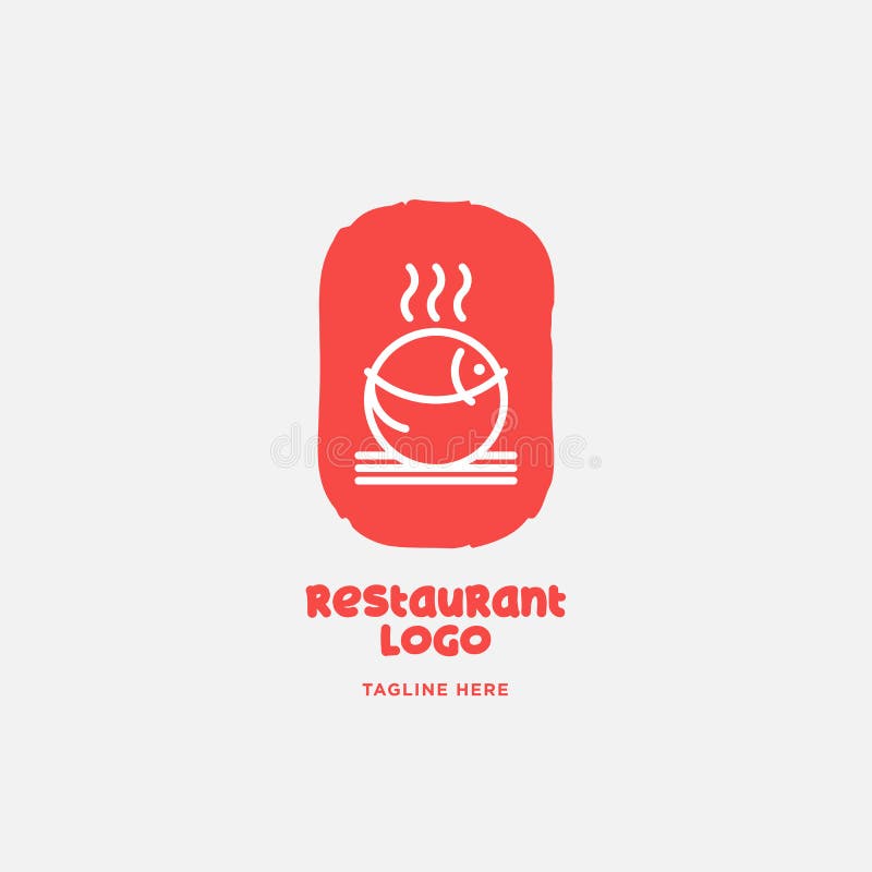 Fish and Seafood Restaurant Logo, BBQ Fish and Sushi Logo, Fish Logo ...