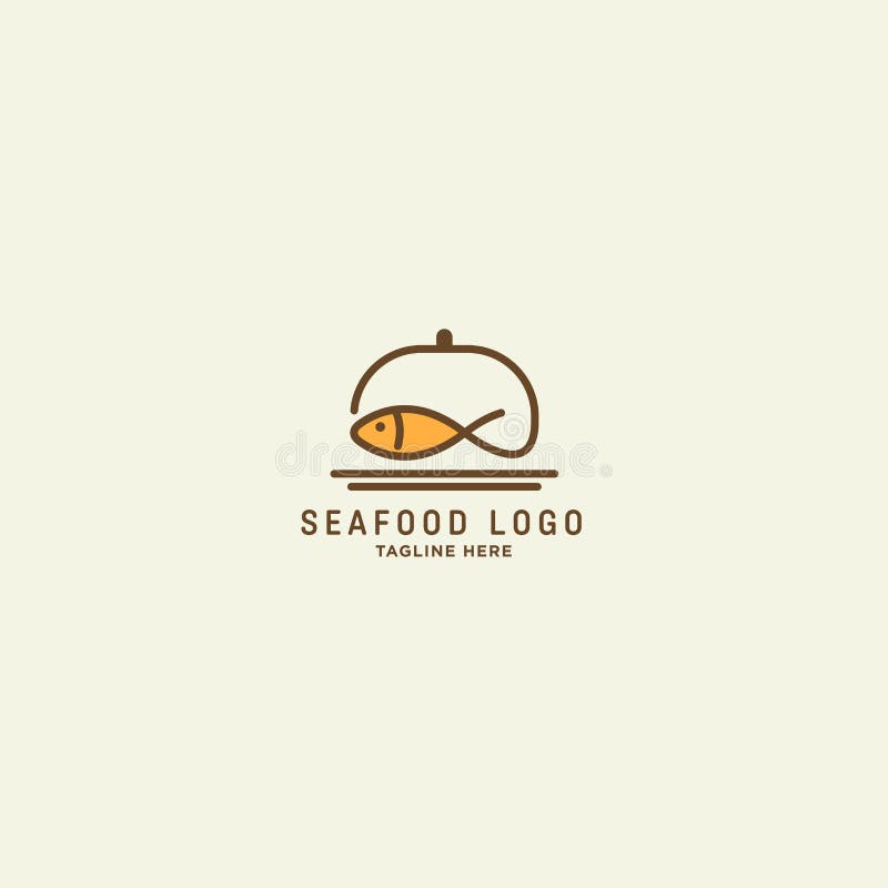 Fish and Seafood Restaurant Logo, BBQ Fish and Sushi Logo, Fish Logo ...