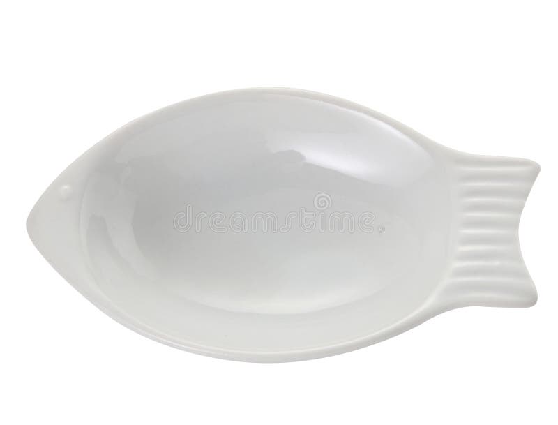 Fish shape saucer stock image. Image of utensil, dish - 48632753