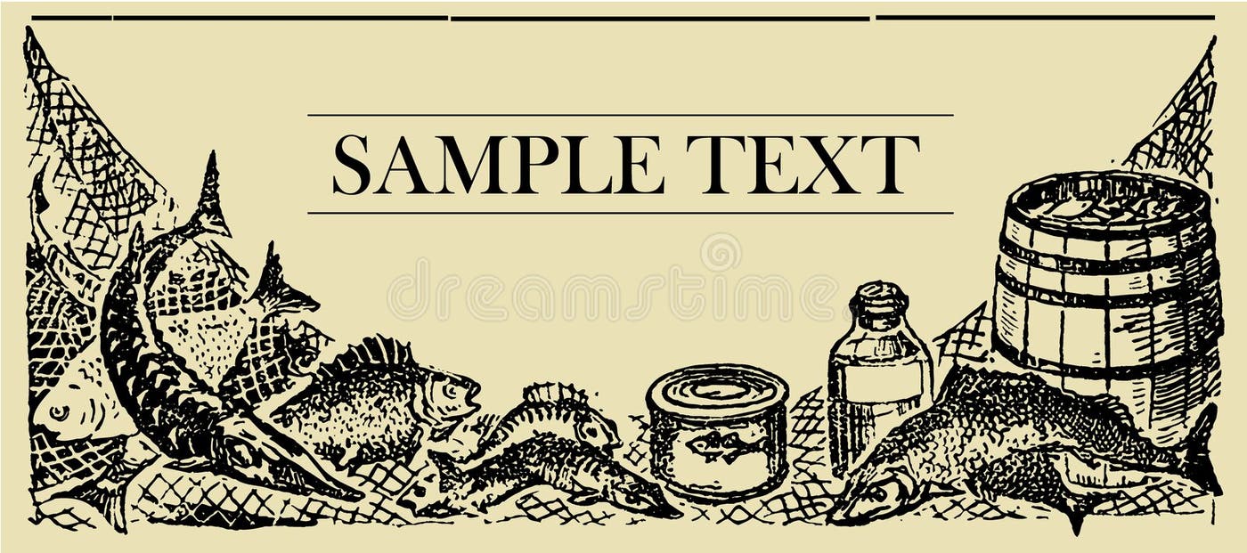 Cod Fish Drawing Stock Illustrations – 14,268 Cod Fish Drawing Stock ...