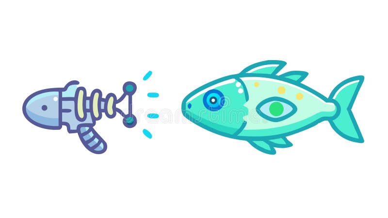 Fish Skeleton for Environmental Pollution and Decay, Vector Design ...