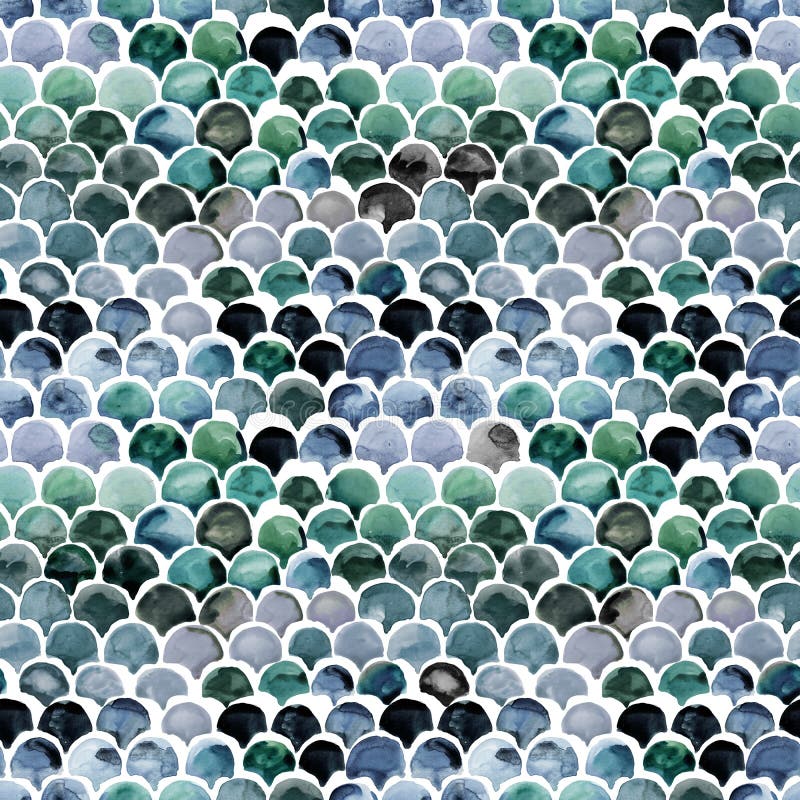 Magic Mermaid Tail Texture. Fish Scale Seamless Pattern. Stock ...