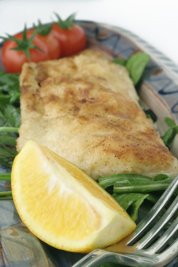 Fish Snack On Ceramic Platter; Macro Picture. Image: 1239520