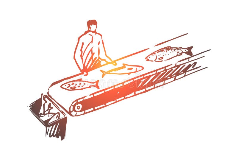 Seafood Production - Commercial Fishing, Fish Sorting, Seafood, Fish ...