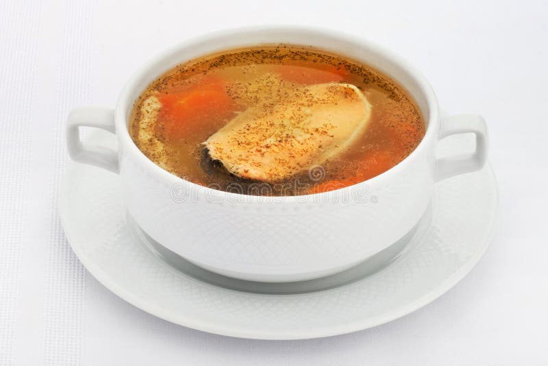 Fish soup stock photo. Image of table, vegetable, gourmet - 18082384