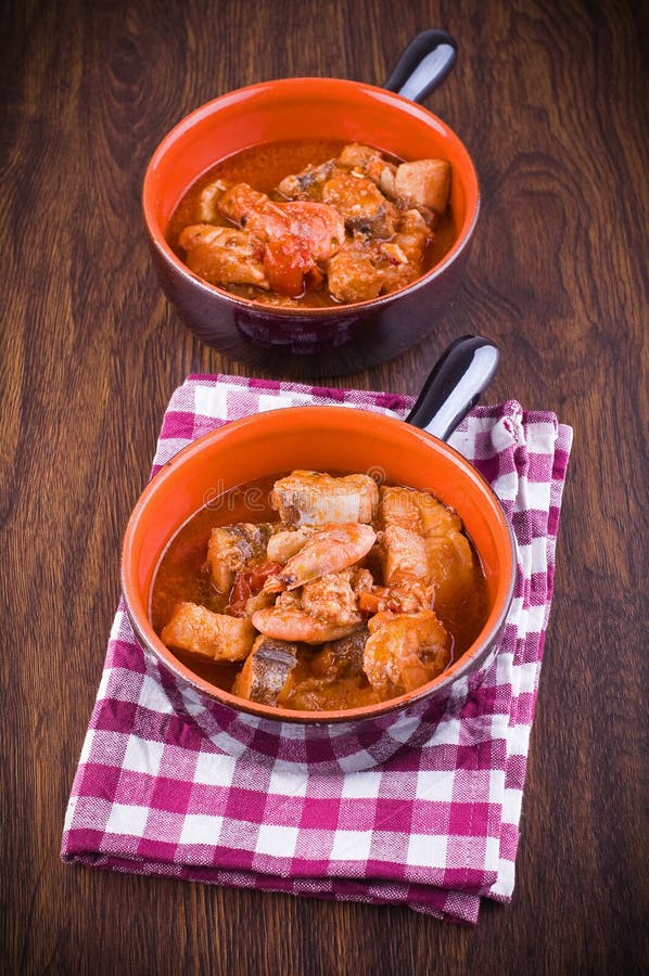 Fish soup. stock photo. Image of culinary, cuttlefish - 26958178