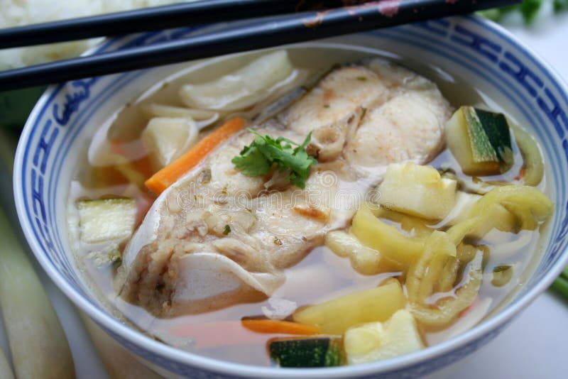 A fish soup stock photo. Image of lunch, vitamins, dinner - 6743100