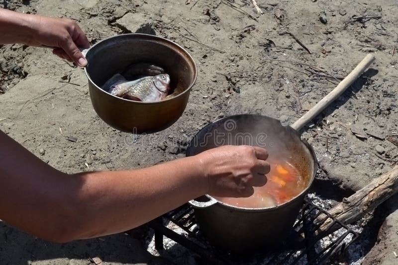 Fish soup stock photo. Image of borscht, large, soup - 57014692