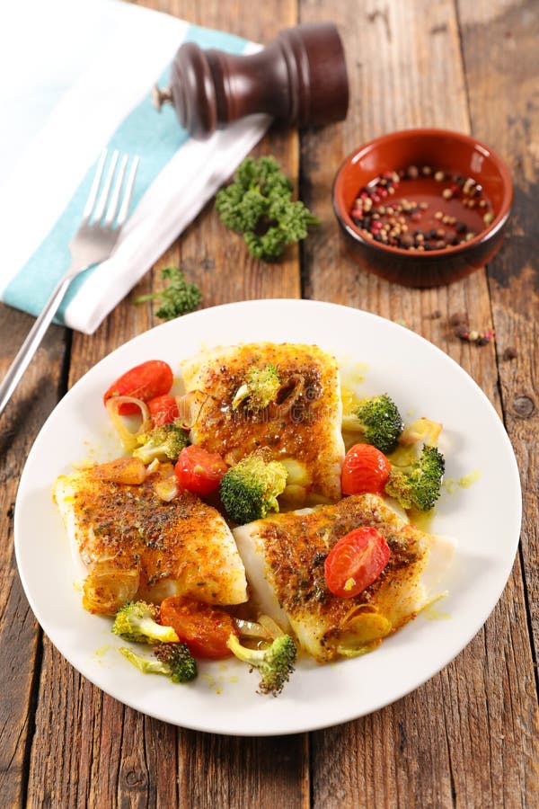 Fish with spice stock image. Image of healthy, spice - 137336177