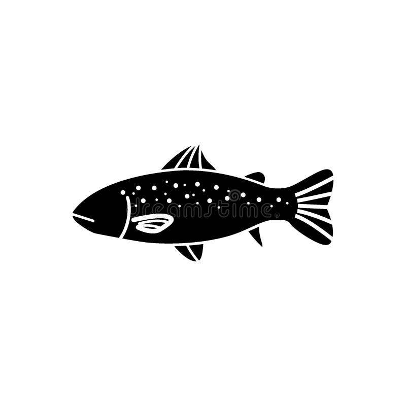 Fish with Spots. Vector Illustration Decorative Design Stock Vector ...