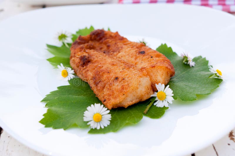Fried catfish stock image. Image of fried, flower, eating - 30872091