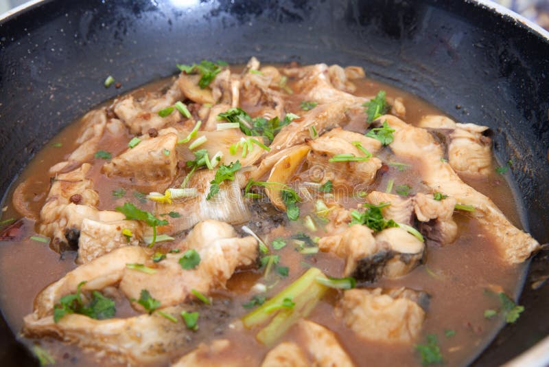 Fish Stew with Chinese Miso Stock Photo - Image of fish, tonic: 197013168