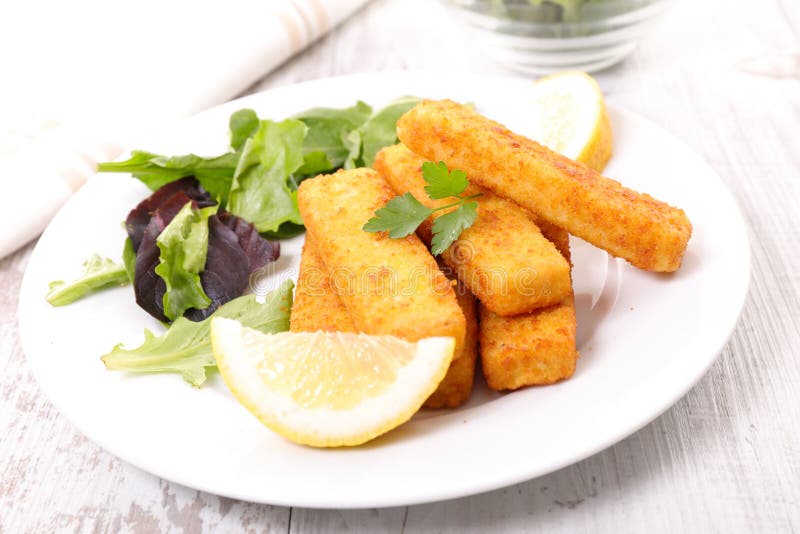 Fish sticks stock image. Image of lunch, breadcrumb, fish - 71937141