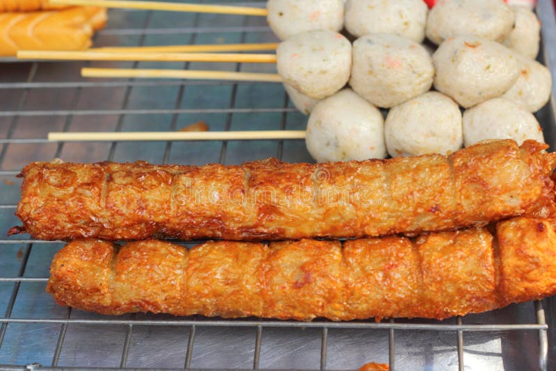 The Fish Sticks in the Market Stock Image - Image of round, delicious ...