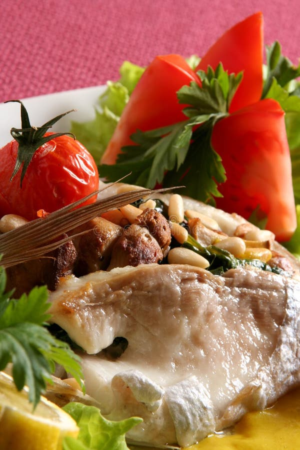 Fish Stuffed Eggs on Platter Stock Image - Image of plate, stuffing ...