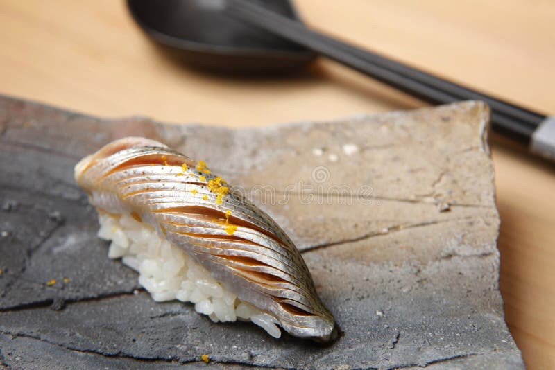Fish sushi stock photo. Image of chopsticks, sushi, chinese - 16186176