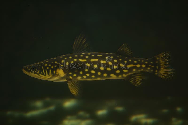 Fish Swim Underwater. Neural Network AI Generated Stock Illustration ...